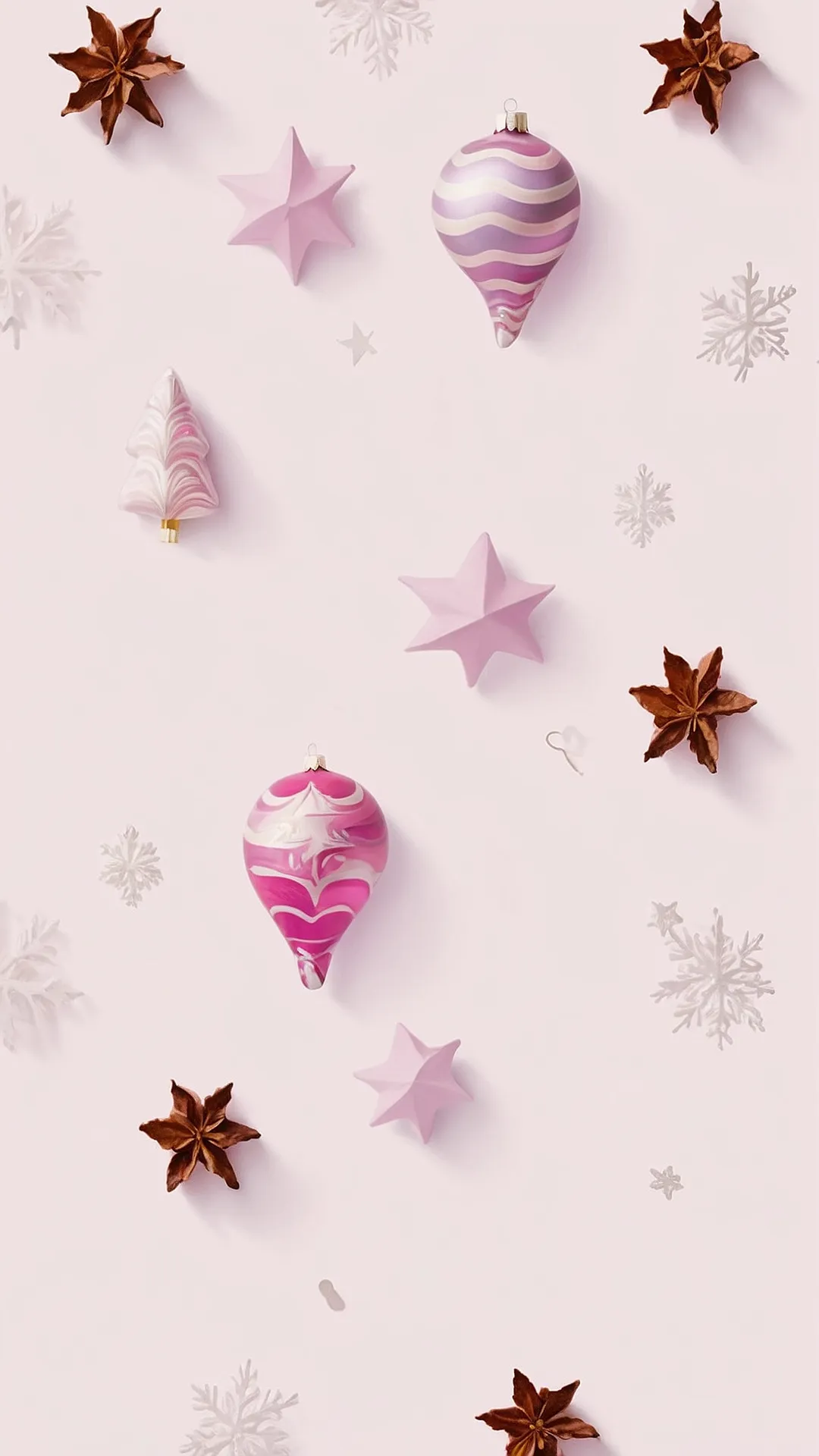 Unwrap the Joy: 13 Pink Christmas Wallpaper Ideas for a Festively Cute ...