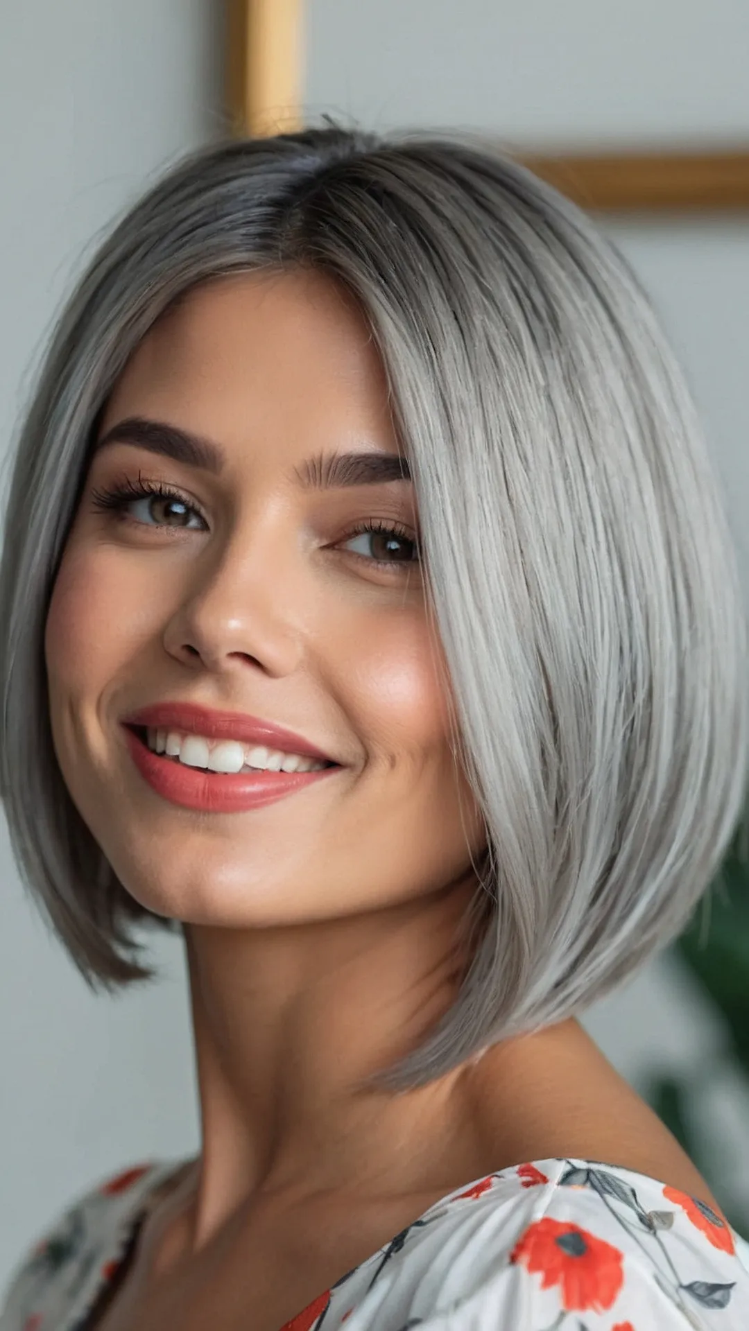 Silver Glam: 15 Grey Bob Hairstyles Perfect for Your Elegant 50s ...