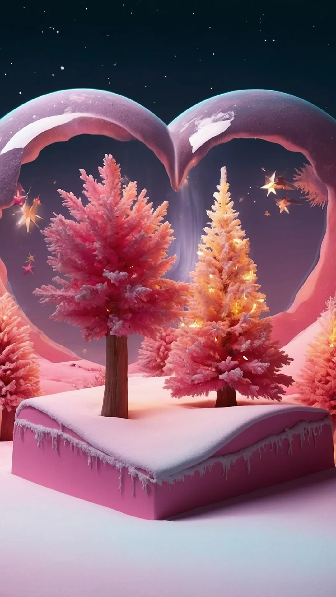 13 Pink Christmas Wallpapers to Spread Cheer on Your Screens ...