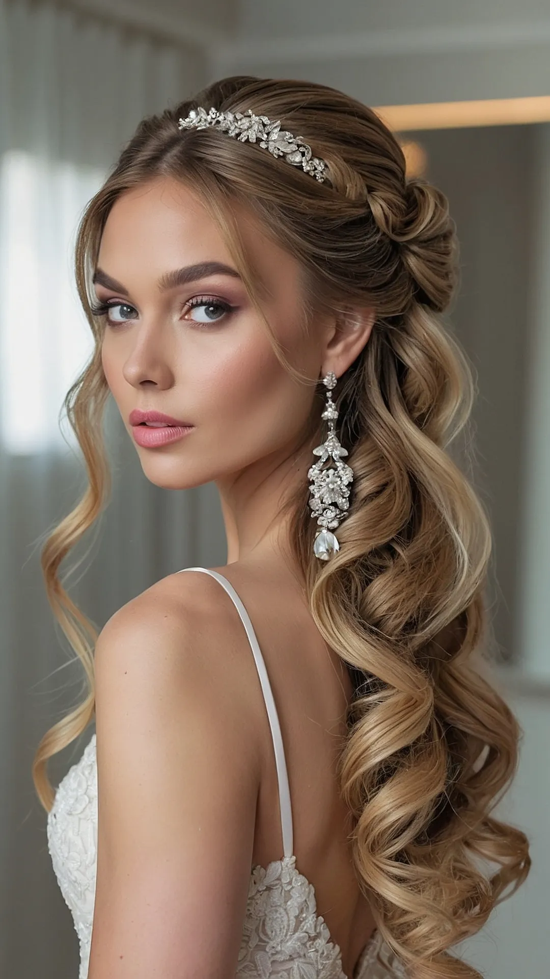 Half Up Half Down Perfection: 18 Stunning Wedding Hairstyles for Every ...