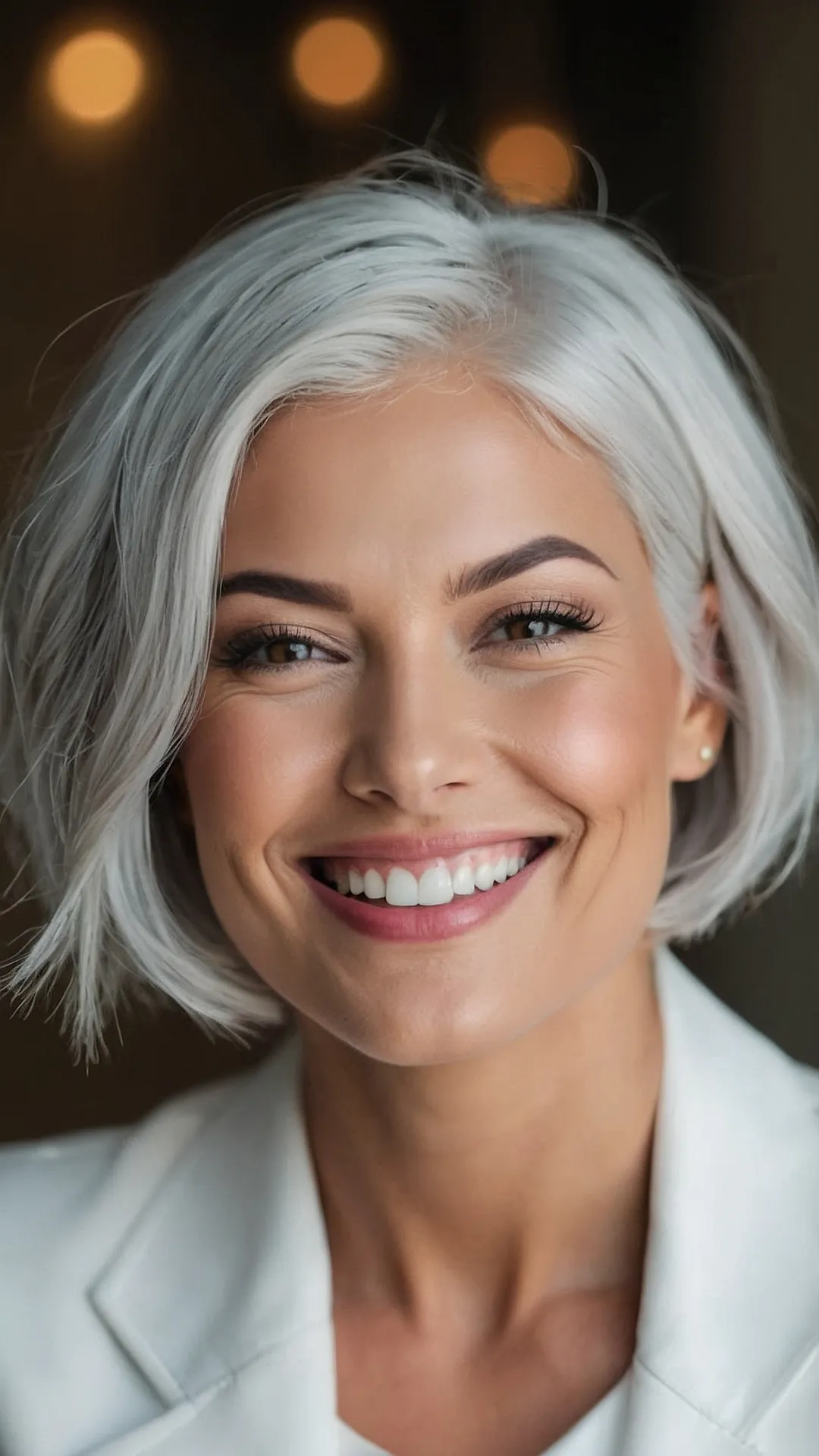 Embrace Your Silver Locks: 15 Gorgeous Grey Bob Hairstyles - Cheerful Talks