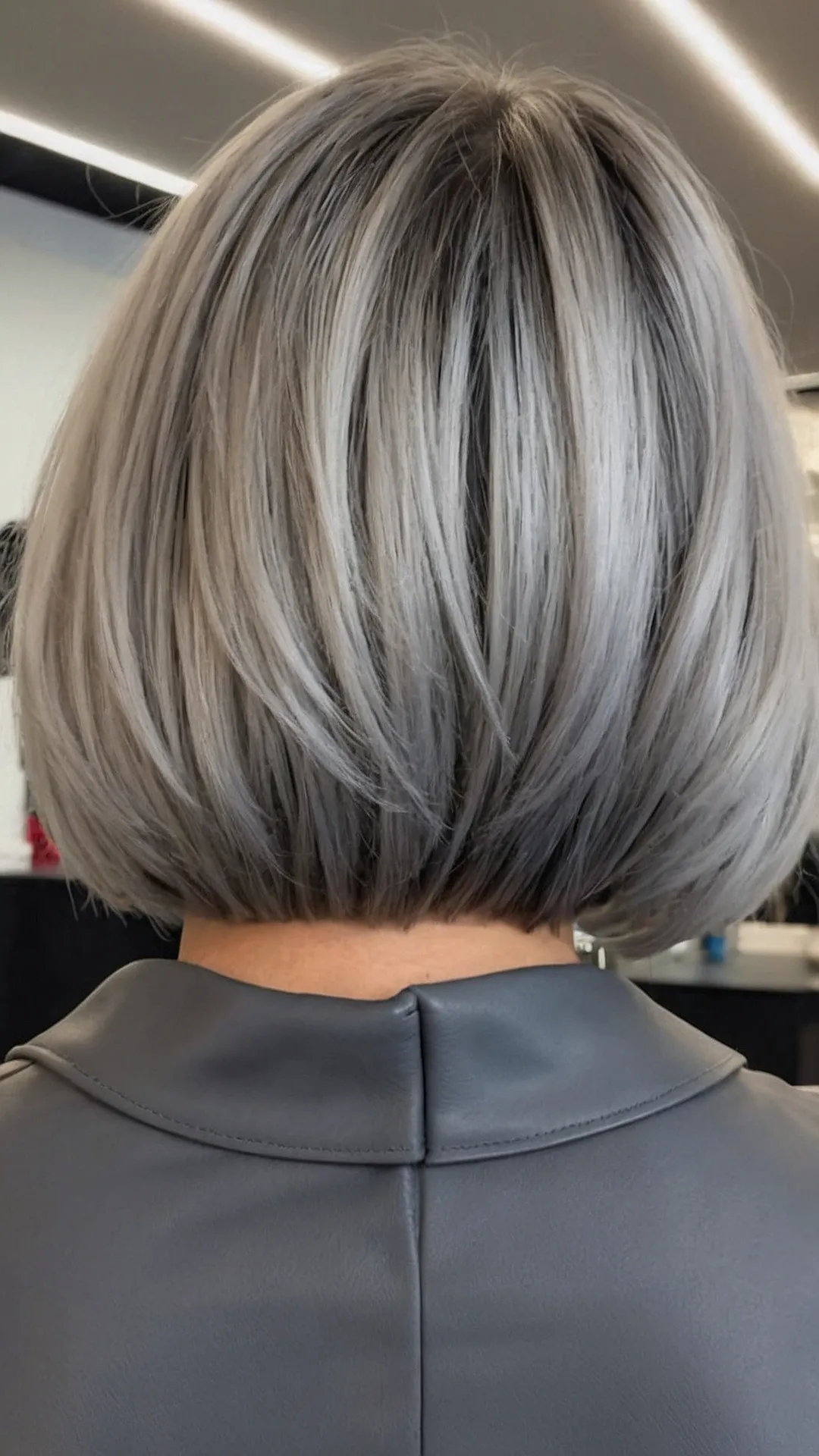 Embrace Your Silver Locks: 15 Gorgeous Grey Bob Hairstyles - Cheerful Talks