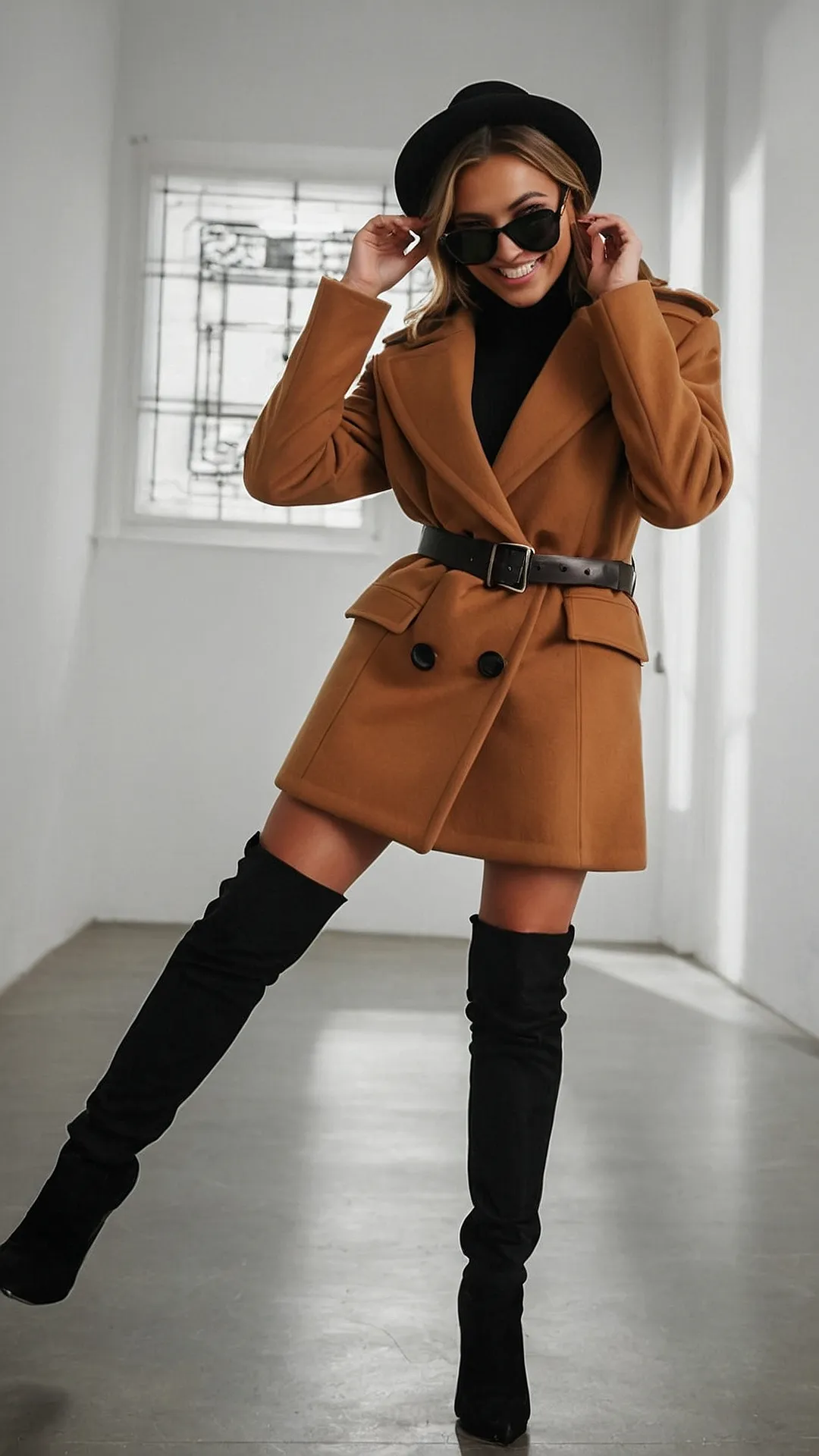 15 Chic Women’s Camel Coat Outfit Ideas for 2024 - Cheerful Talks