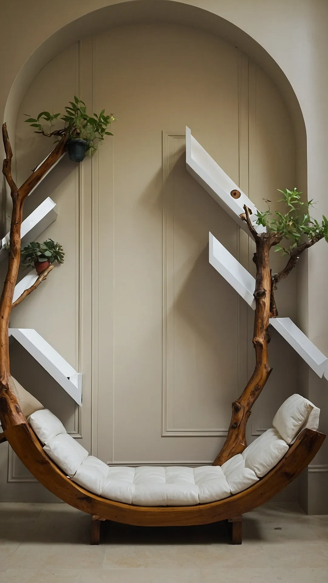 Stars of the Home: 15 Tree Branch Shelves Ideas to Spruce Up Your Space ...