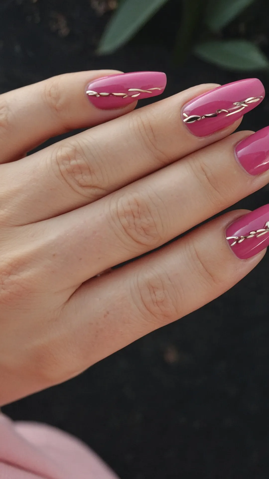 15 Enchantingly Cute Fall Nail Ideas in Pink to Brighten Your Season ...