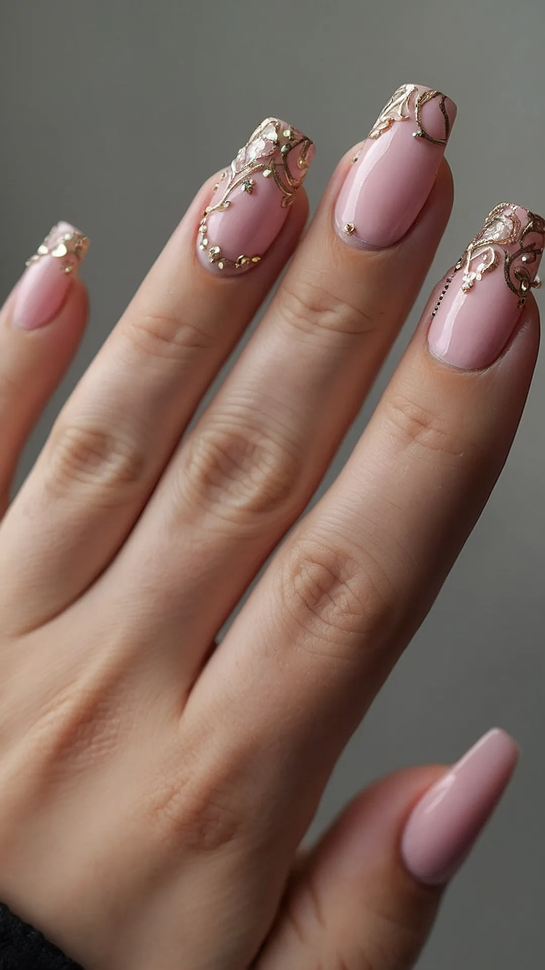15 Enchantingly Cute Fall Nail Ideas in Pink to Brighten Your Season ...