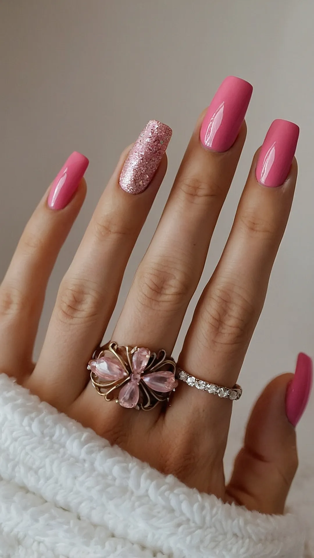 15 Enchantingly Cute Fall Nail Ideas in Pink to Brighten Your Season ...