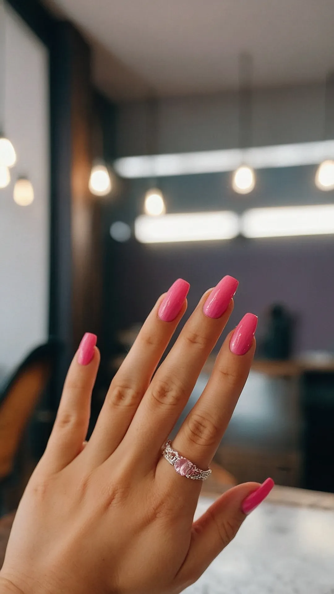 15 Enchantingly Cute Fall Nail Ideas in Pink to Brighten Your Season ...