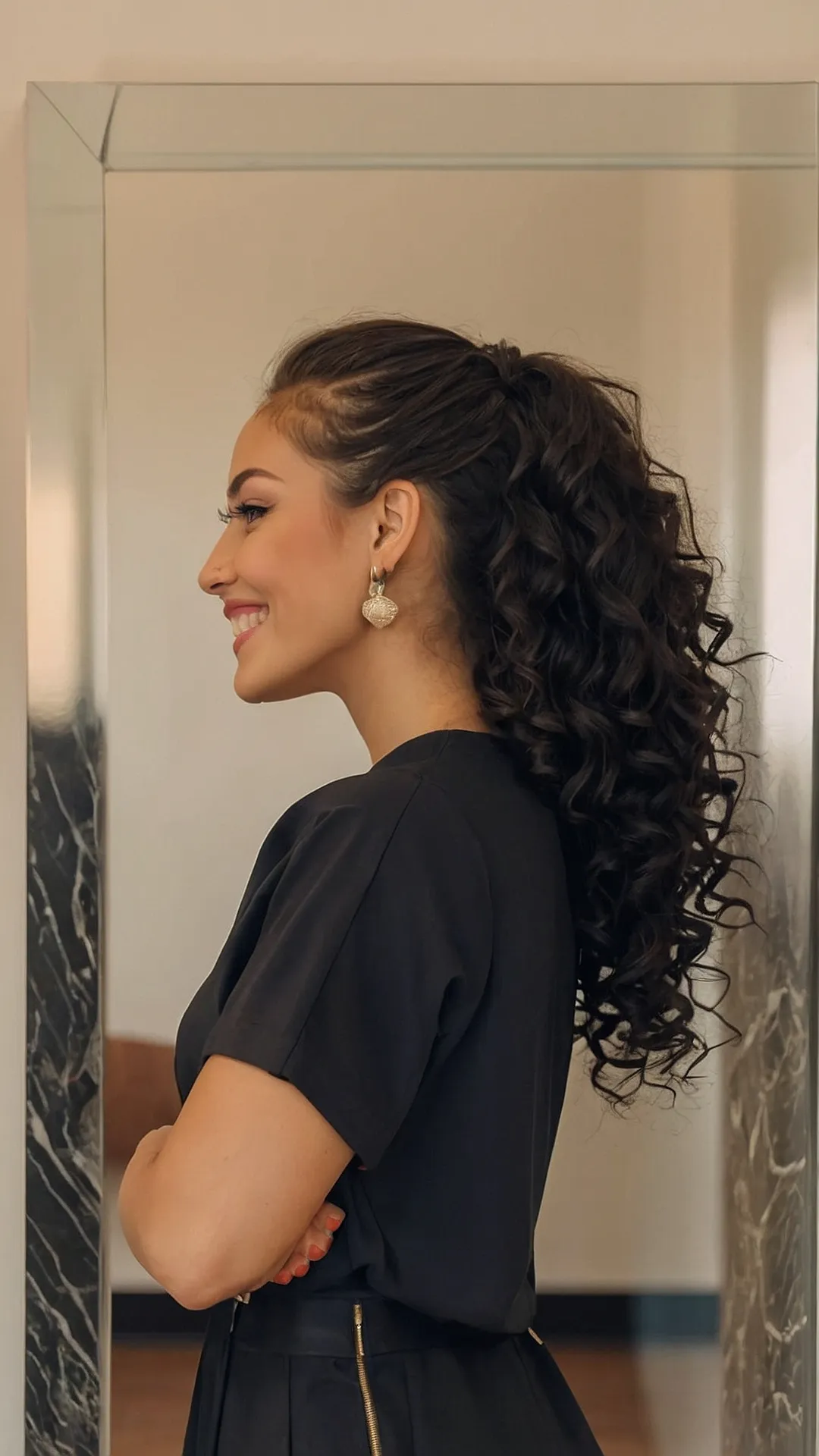 15 Cute Curly Hairstyles to Rock This Fall - Cheerful Talks