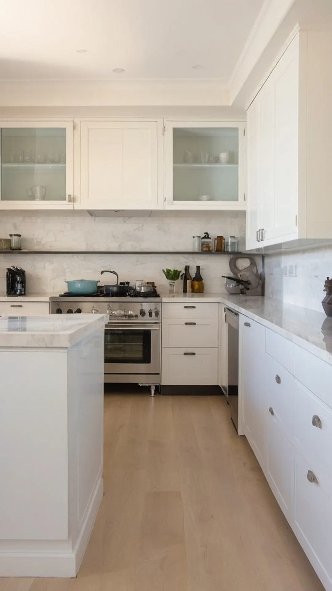 Transform Your Galley Kitchen with These 15 DIY Ideas** ** - Cheerful Talks