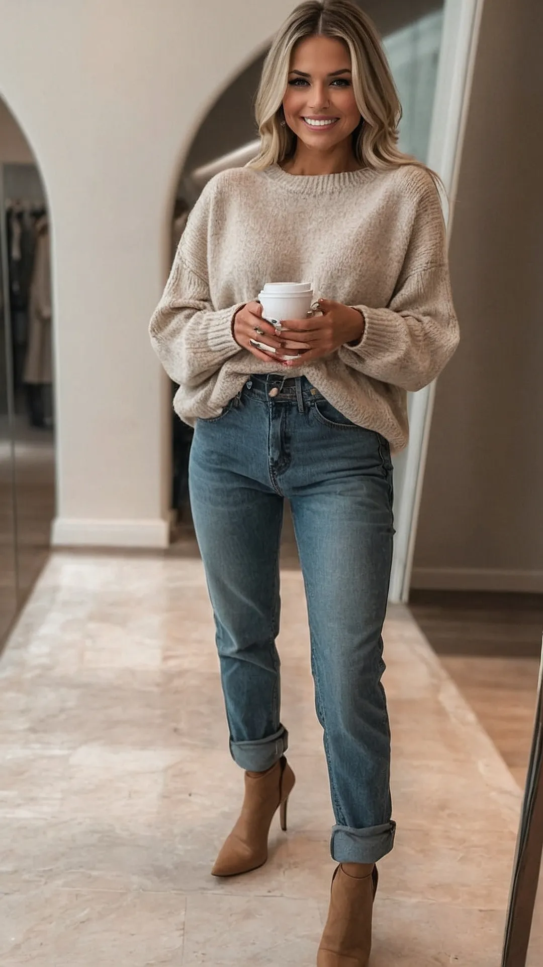 Cozy Yet Chic: 15 Midsize Fall Outfits for Women in 2024 - Cheerful Talks