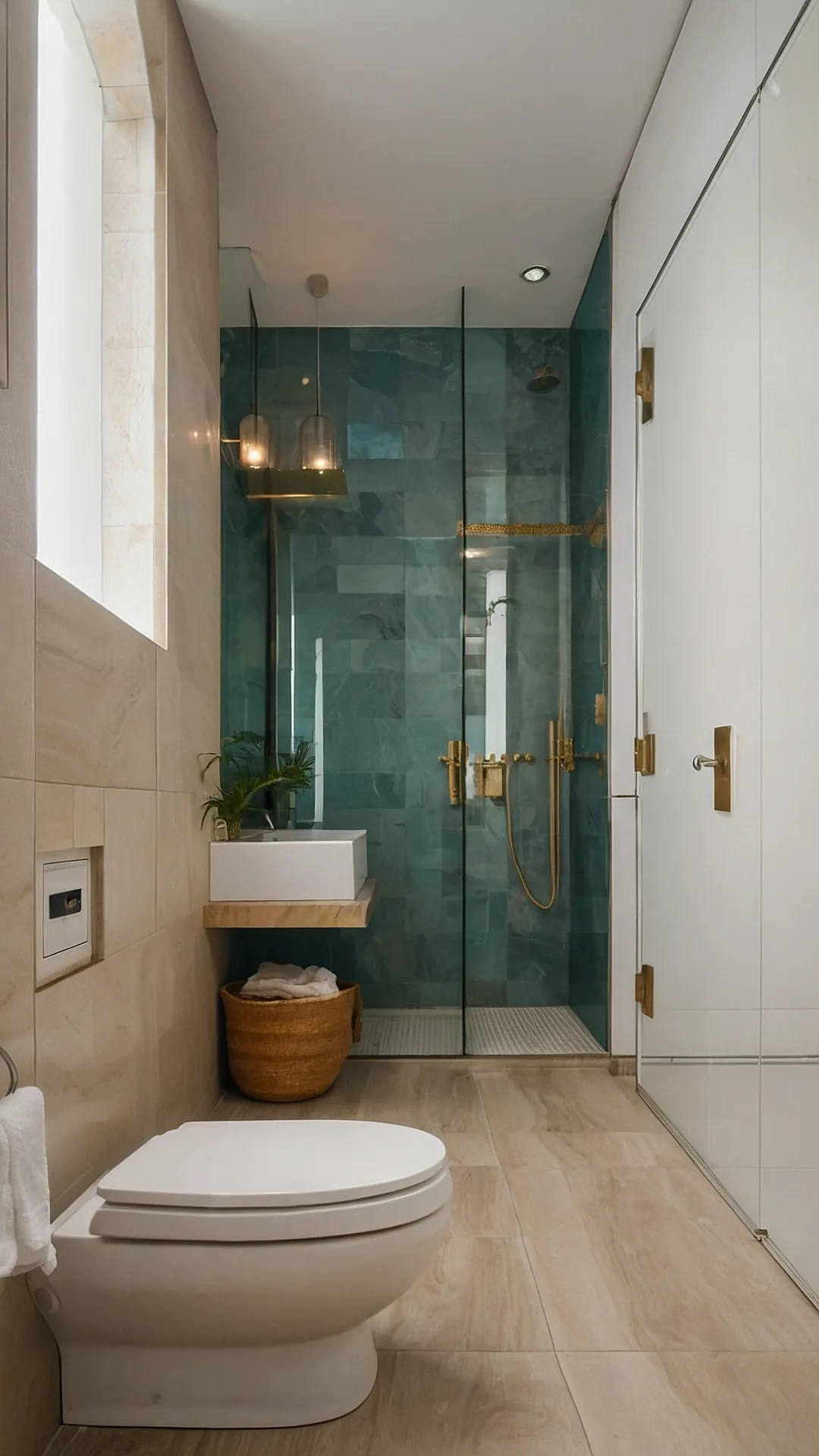17 Small Bathroom Inspirations That Don’t Skimp on Style - Cheerful Talks