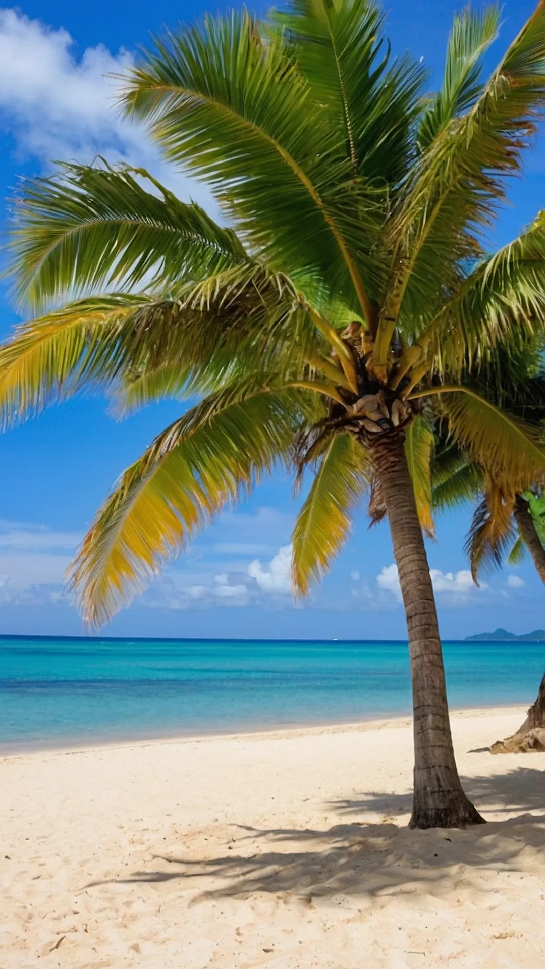 Sun, Sand, and Screens: 16 Coconut Beach Wallpapers to Brighten Your ...