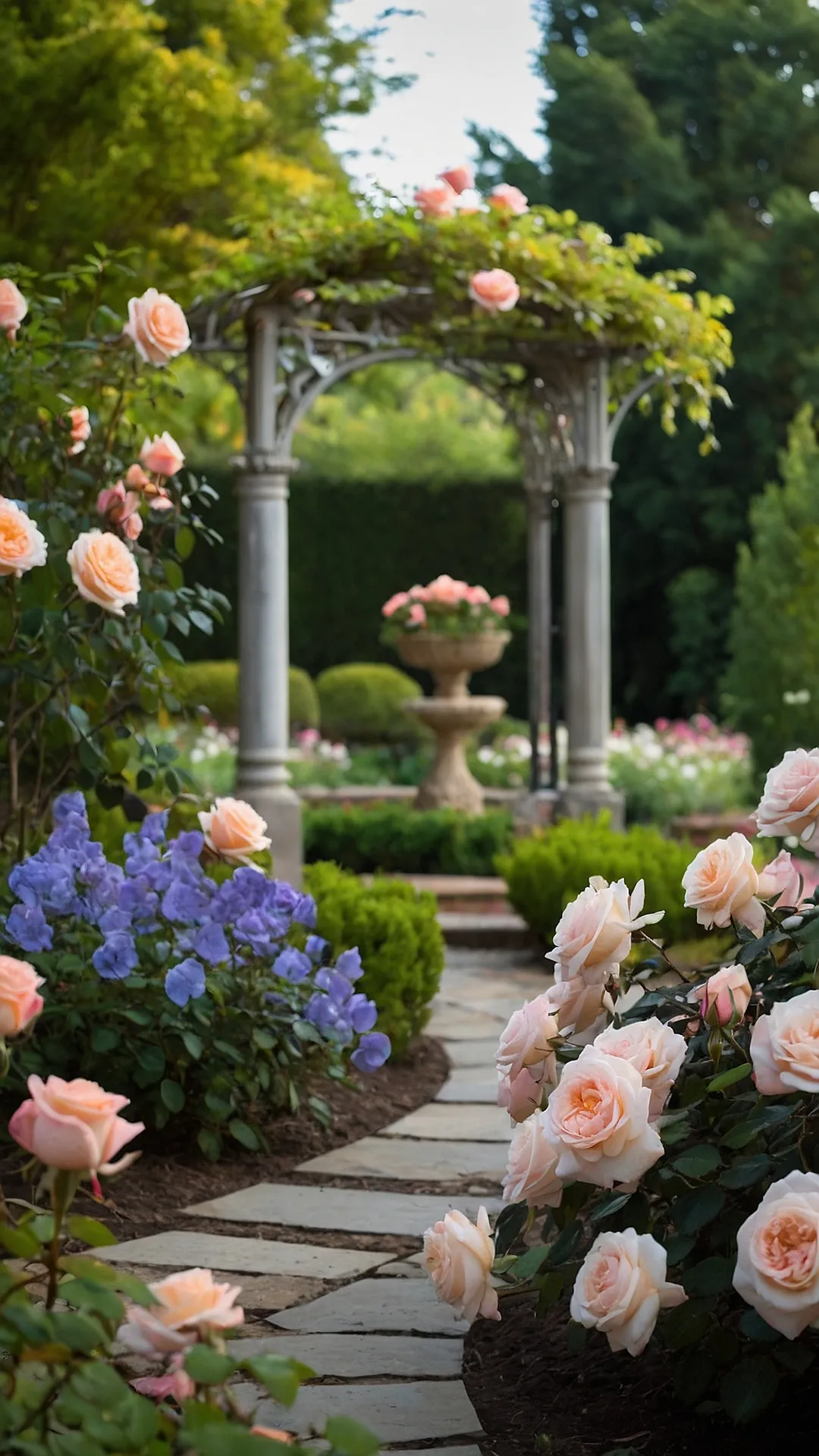 18 Spectacular Rose Garden Design Ideas to Bloom Your Backyard ...