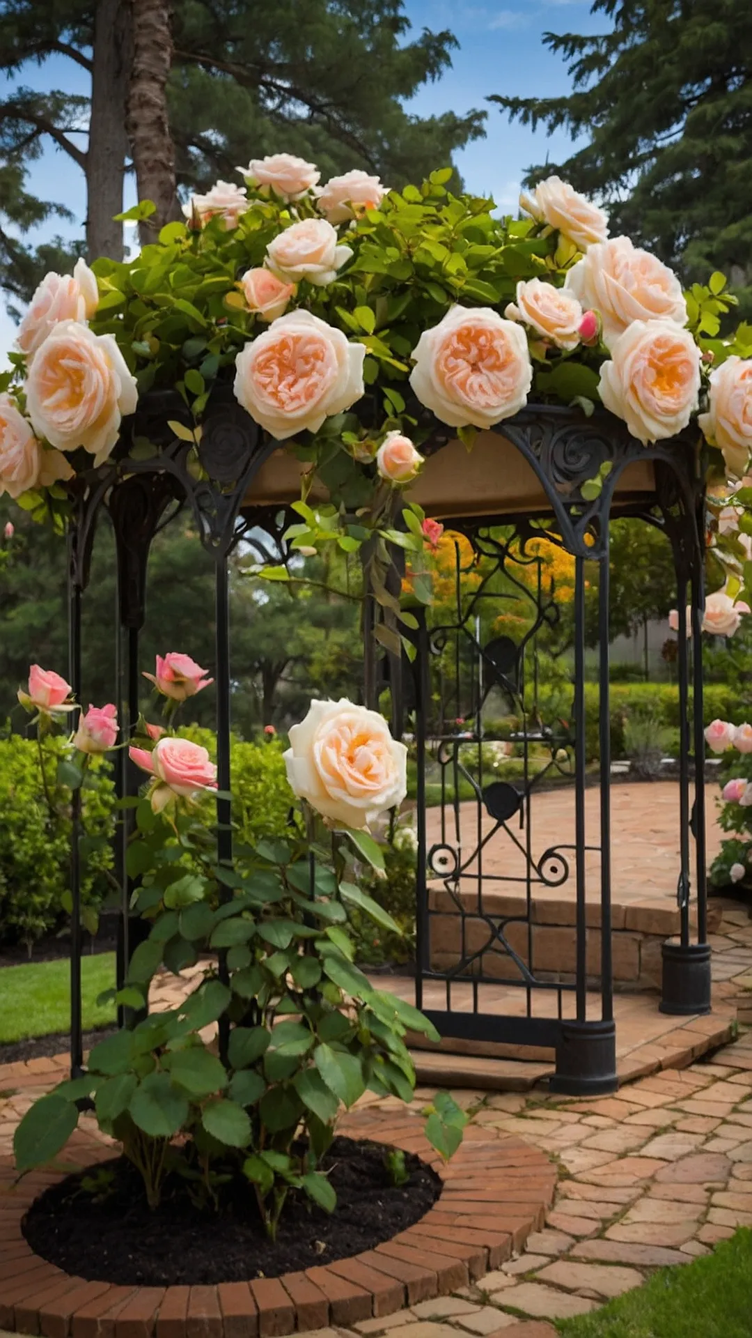 18 Spectacular Rose Garden Design Ideas to Bloom Your Backyard ...