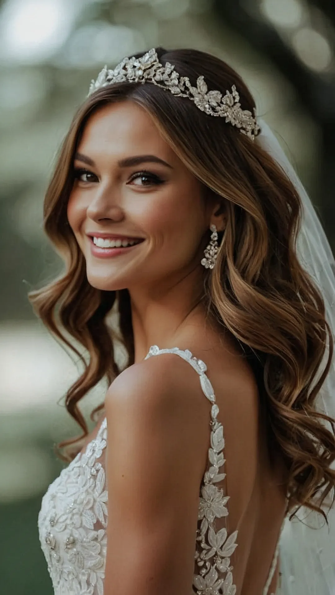 Simple Yet Stunning: 20 Half-Up Bridal Hairstyles That Wow - Cheerful Talks