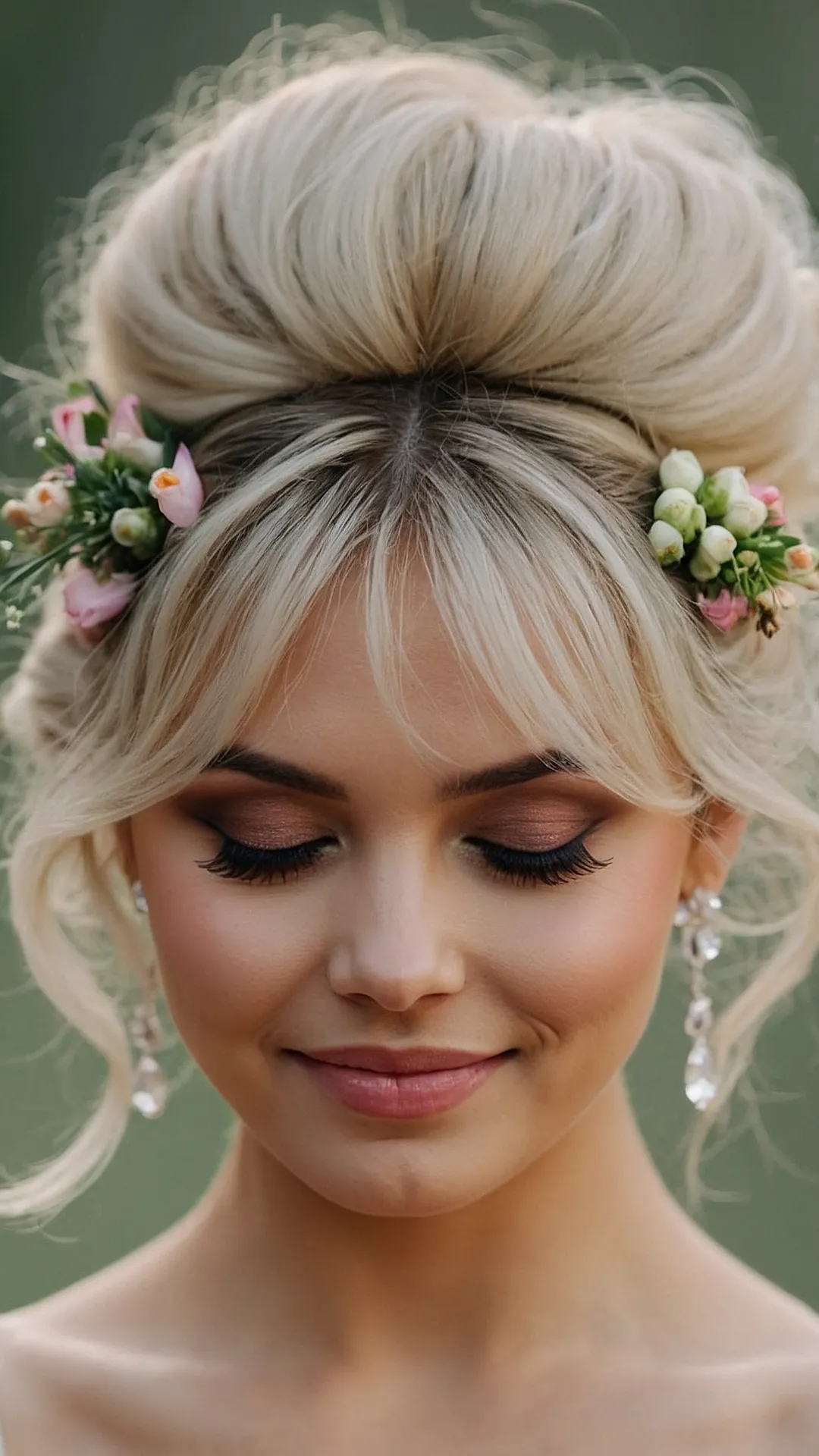 Flower Power: 17 Bun Hairstyles That Will Make You the Star of Your ...