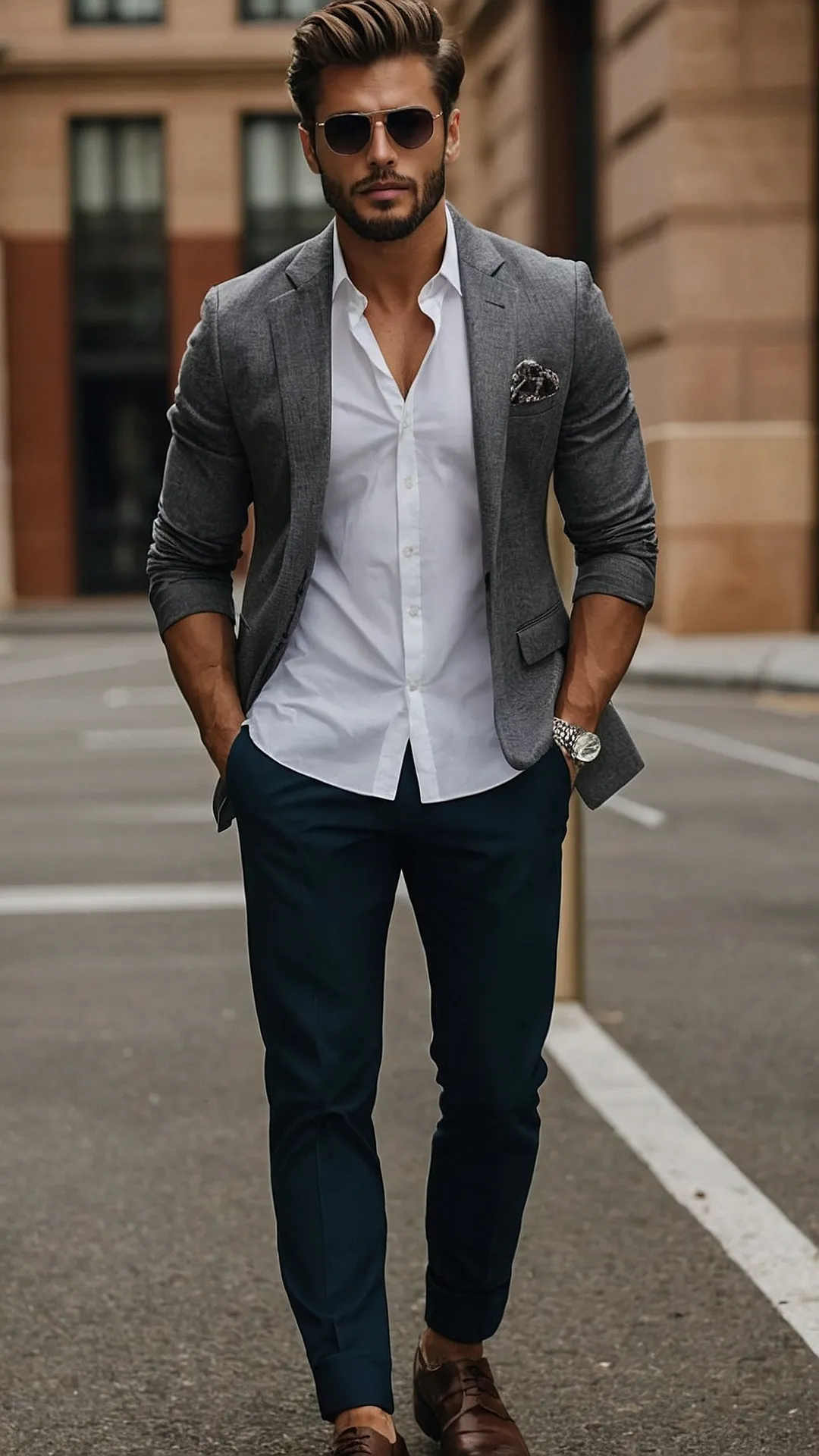 The Art of Corporate Casual: 18 Dapper Looks for Work - Cheerful Talks