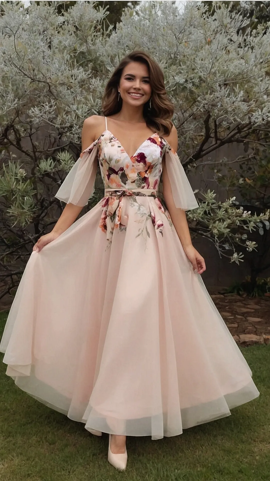 Floral Fashionista: 20 Frock Ideas to Keep You Blooming** ** - Cheerful ...