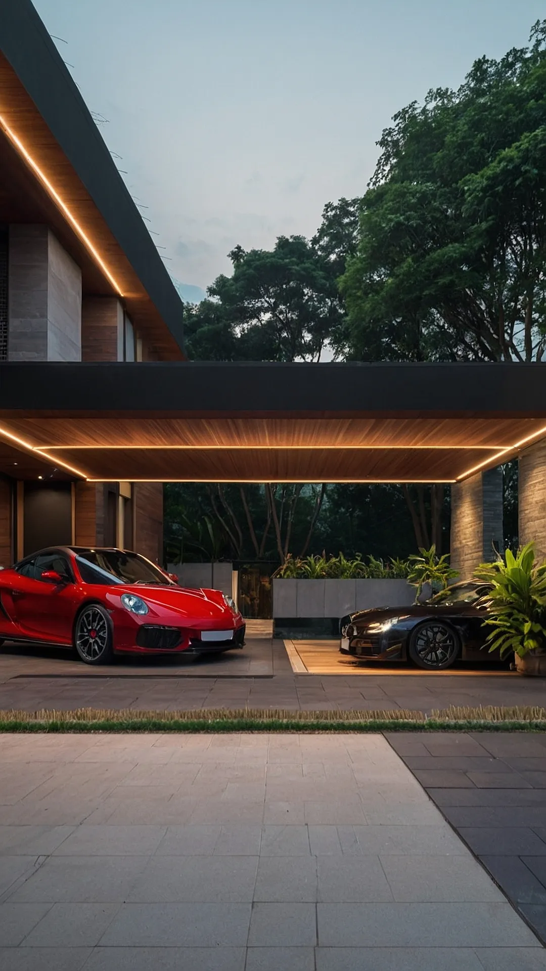 Revamp Your Ride: 17 Modern Car Porch Design Ideas You’ll Love ...