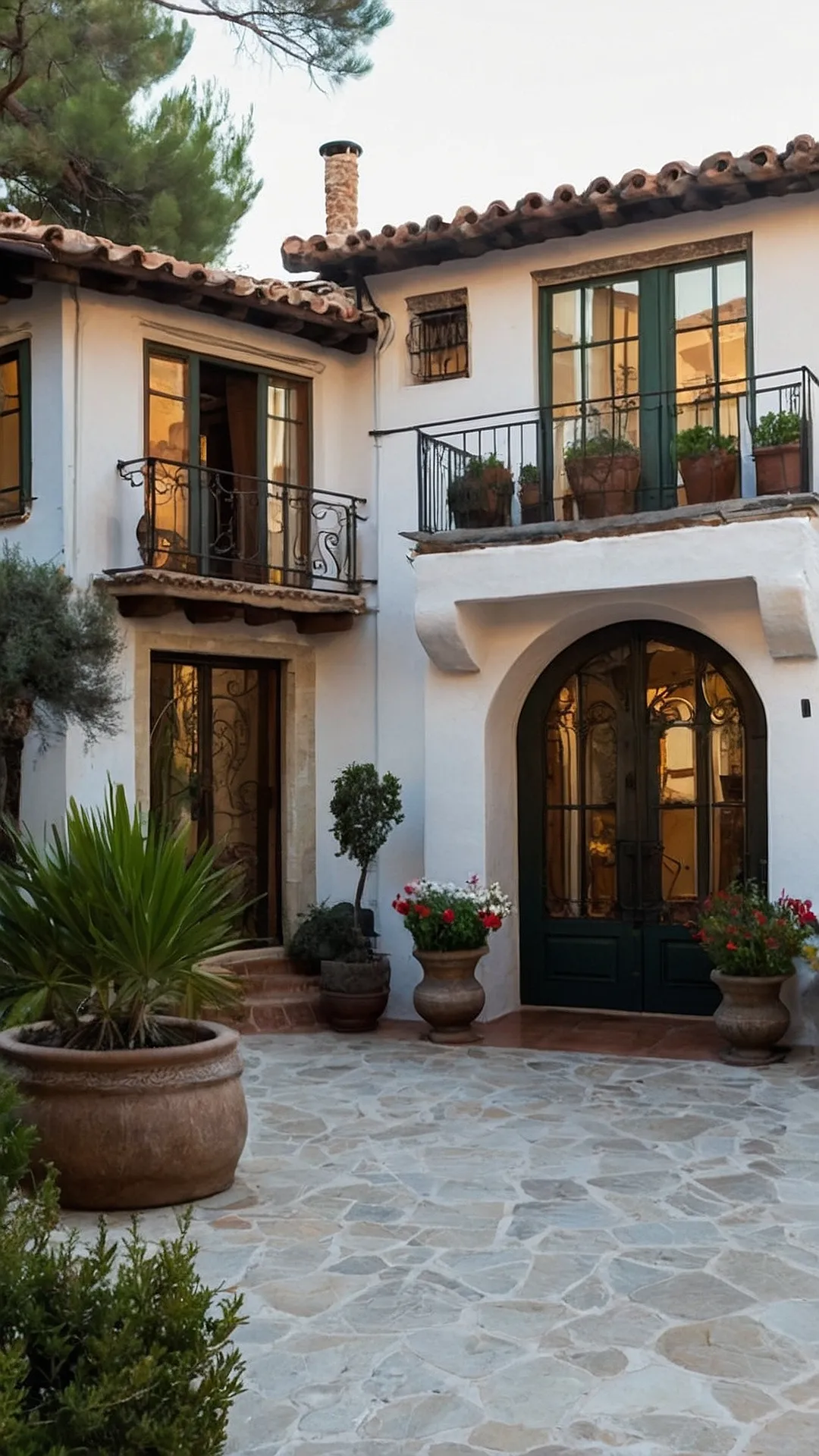 A Splash of Fun: 15 Creative Spanish Mediterranean Home Exteriors ...