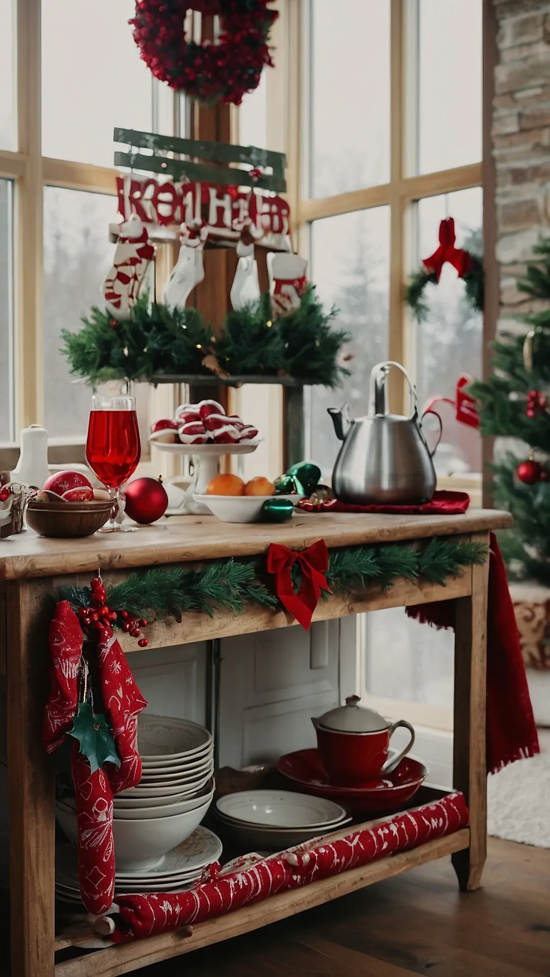 Whimsical Christmas Kitchen Decor Ideas for a Cozy Retreat - Cheerful Talks