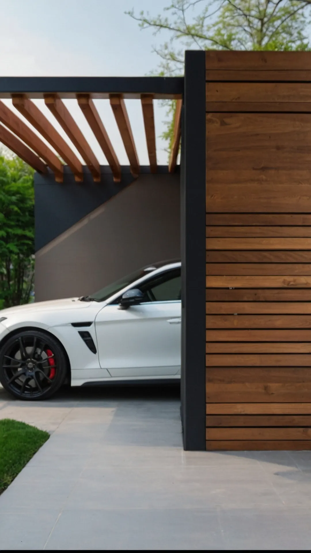 Revamp Your Ride: 17 Modern Car Porch Design Ideas You’ll Love ...