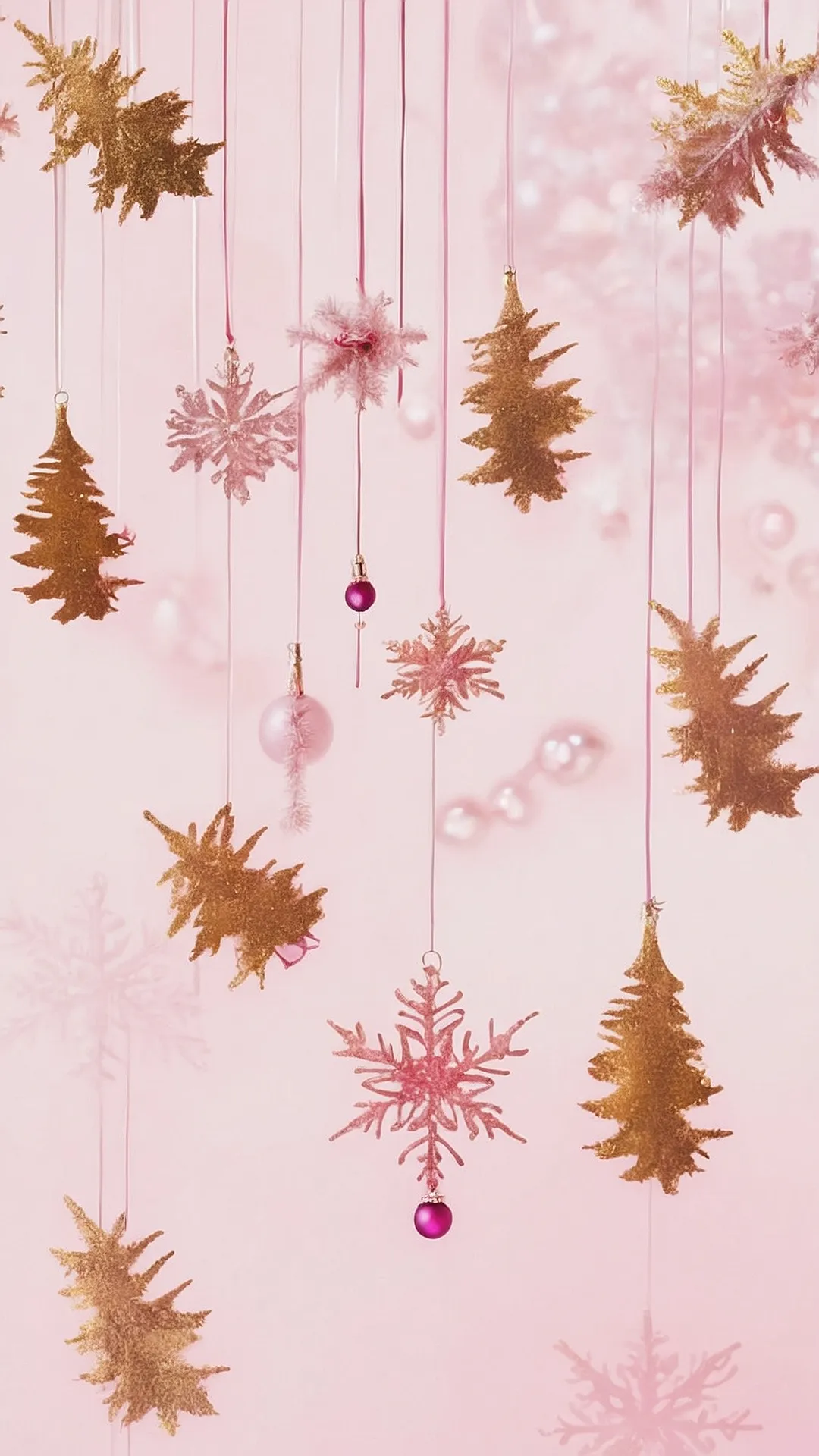 HD Pink Christmas Wallpapers to Spark Joy this Holiday Season ...