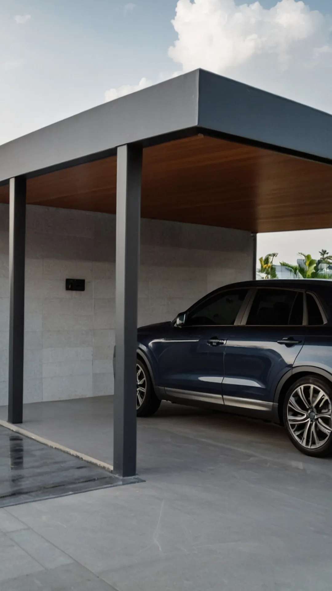 Revamp Your Ride: 17 Modern Car Porch Design Ideas You’ll Love ...
