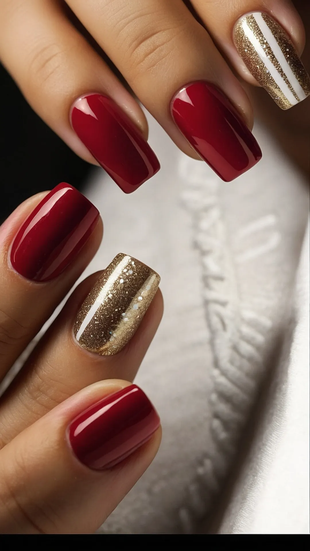 15+ Classy Christmas Nail Designs That’ll Make You Say “Ho Ho Wow ...