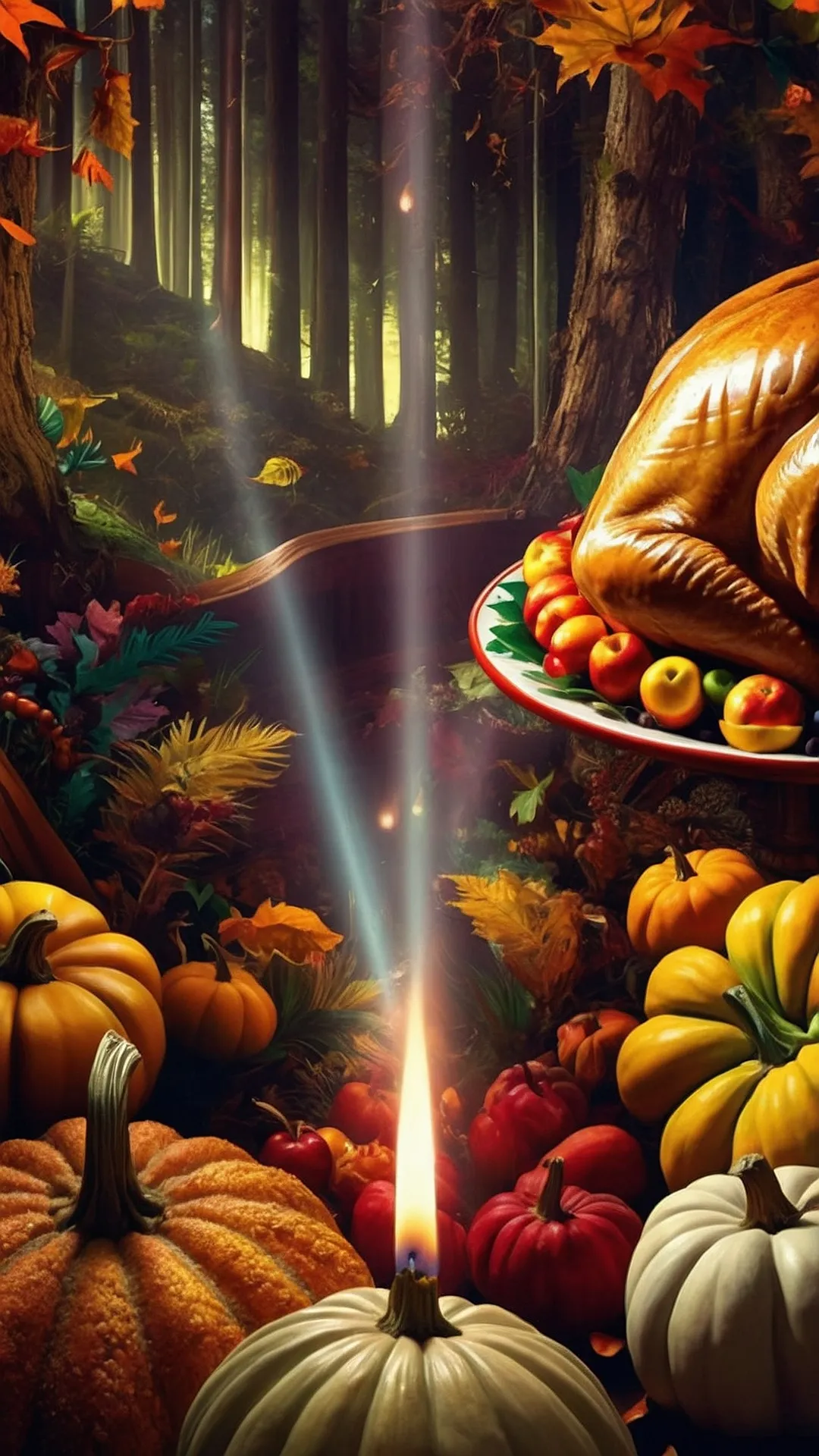 Festive Wall Designs: 10 Adorable Thanksgiving Wallpapers for Your ...