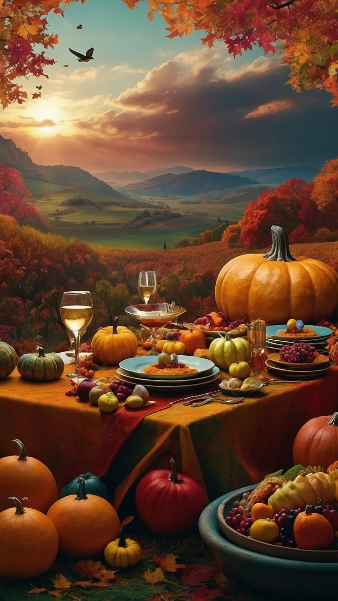Festive Wall Designs: 10 Adorable Thanksgiving Wallpapers for Your ...