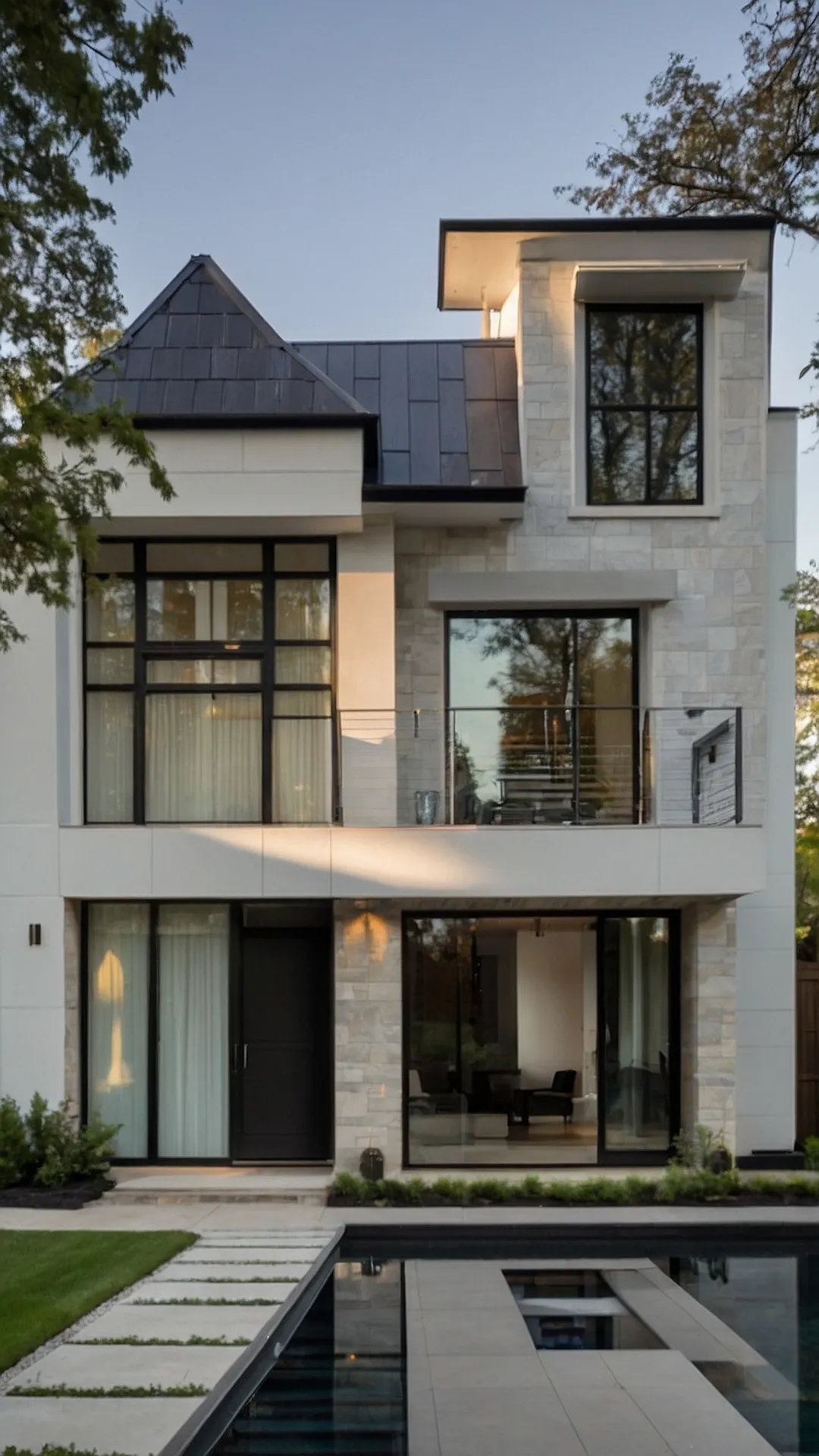 Chic Suburbia: Unveiling 17 Modern House Designs for the Dreamer in You ...