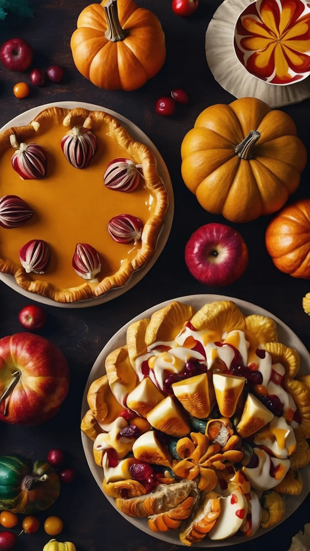 Festive Wall Designs: 10 Adorable Thanksgiving Wallpapers for Your ...