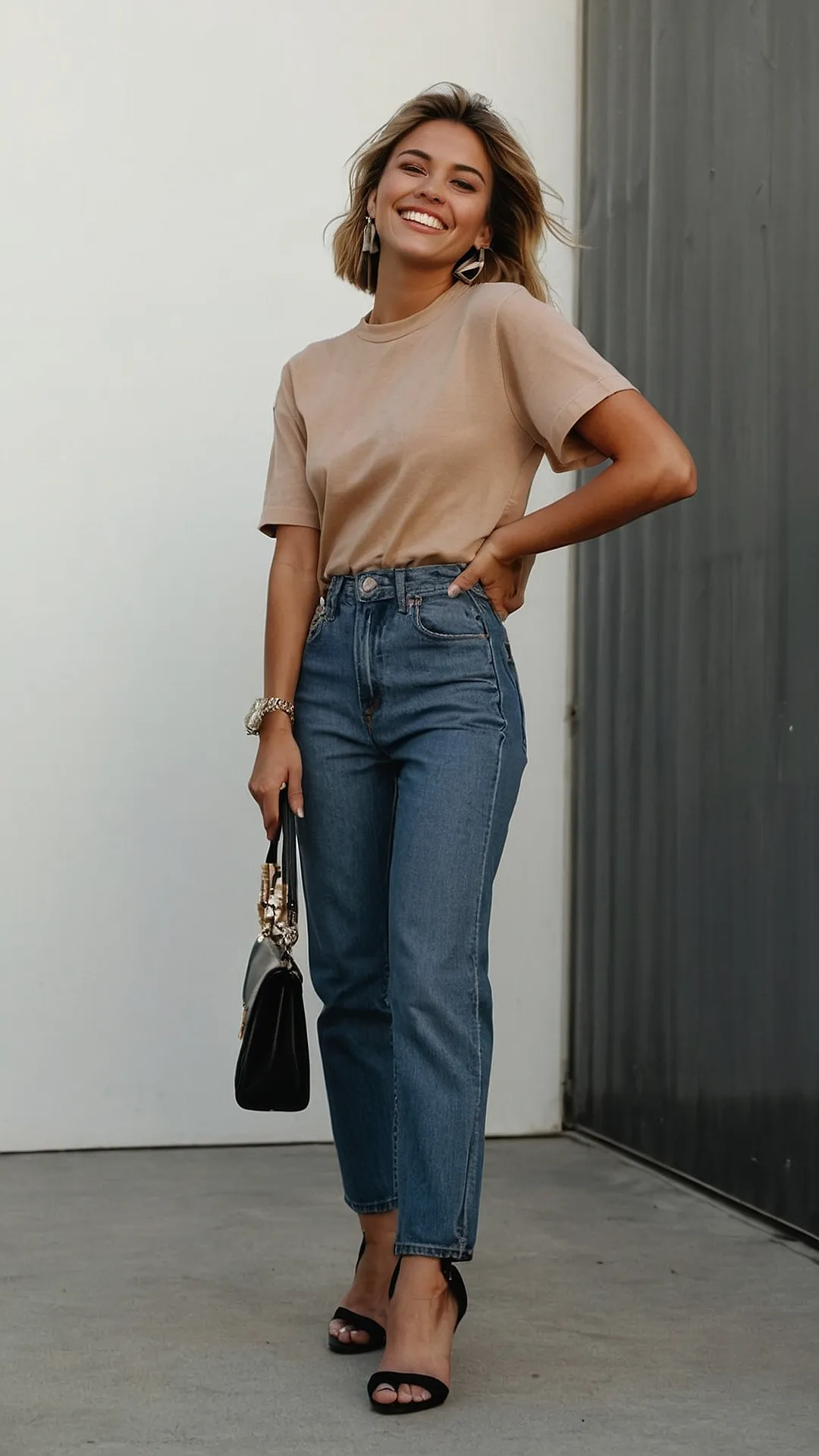 Stylishly Casual: 15 Mom Jeans Outfit Ideas for Every Day - Cheerful Talks