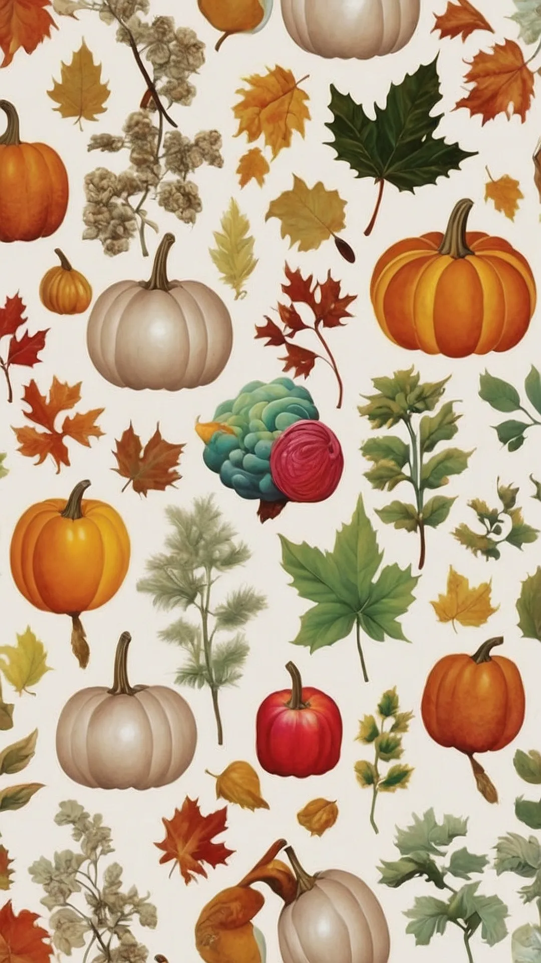 Festive Wall Designs: 10 Adorable Thanksgiving Wallpapers for Your ...