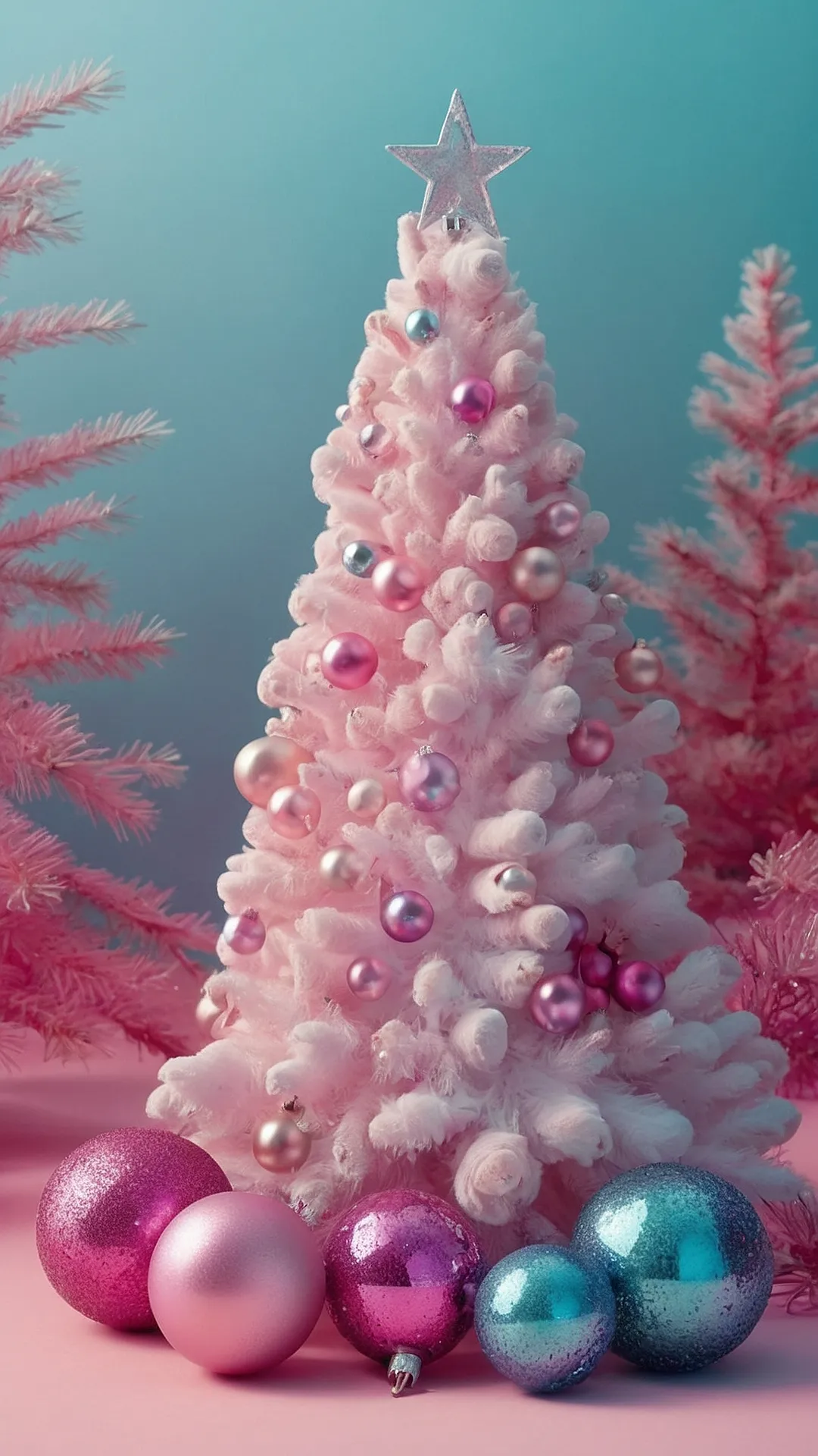 Pink-tastic Christmas: 13 Adorable Wallpaper Ideas for Your Device ...