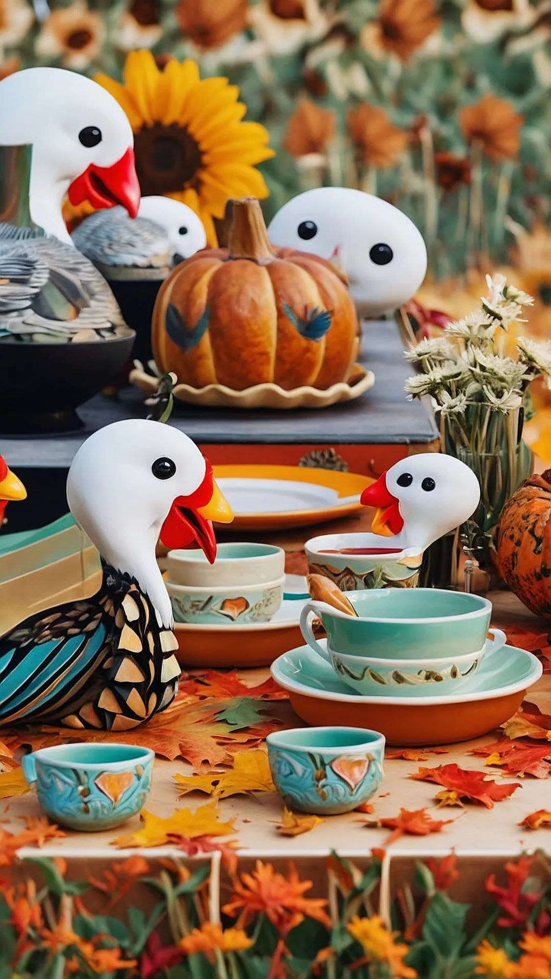 Festive Wall Designs: 10 Adorable Thanksgiving Wallpapers for Your ...