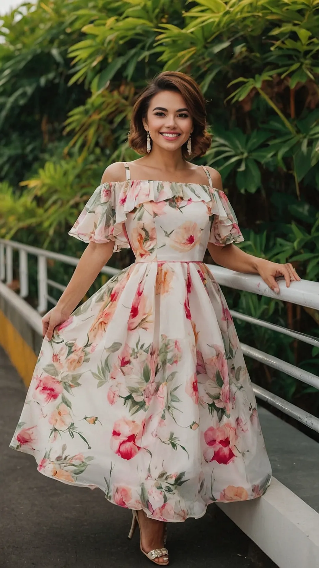 Floral Frocks to Turn Heads: 20 Styles You Must Try - Cheerful Talks