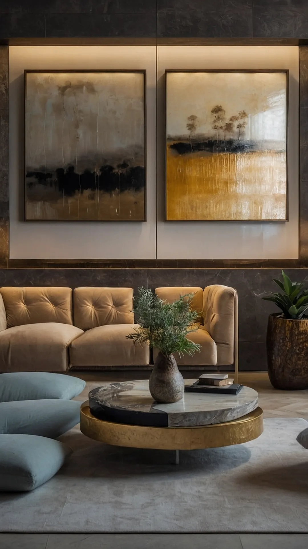 15 Wall Decor Ideas to Transform Your Living Room into an Aesthetic ...