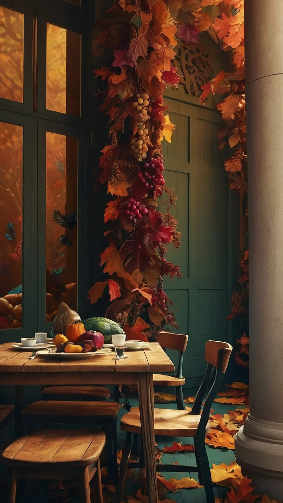 Festive Wall Designs: 10 Adorable Thanksgiving Wallpapers for Your ...