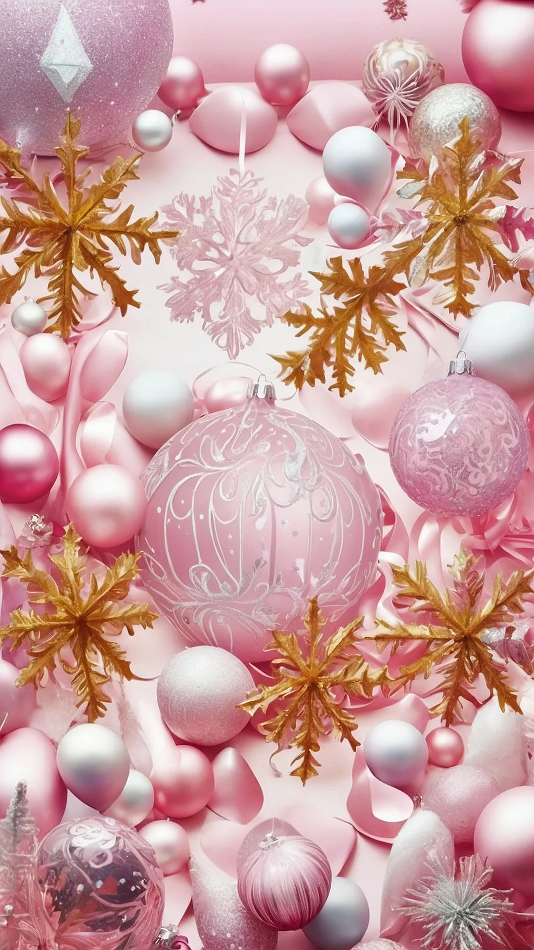 13 Pink Christmas Wallpapers to Spread Cheer on Your Screens ...