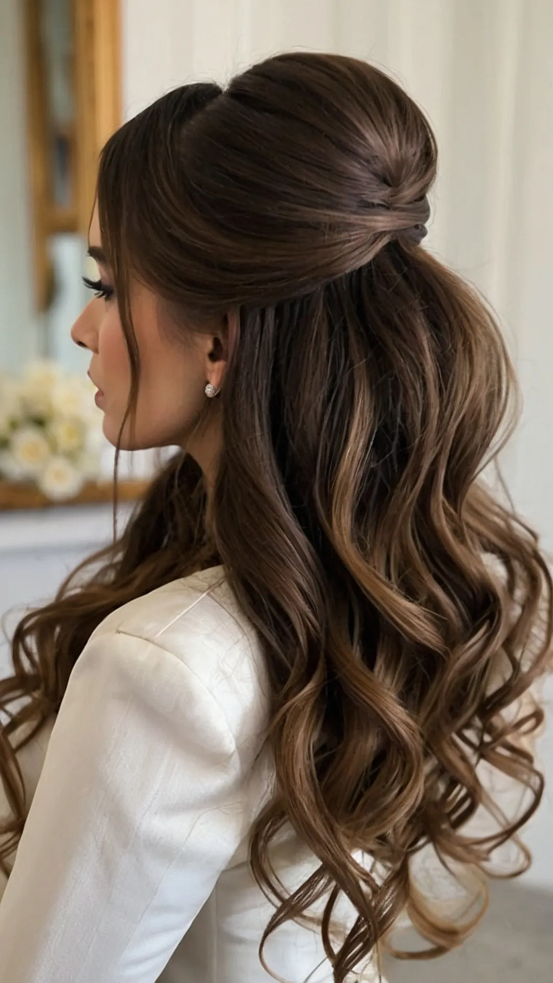 18 Half Up Half Down Hairstyles to Inspire Your Bridal Look ...