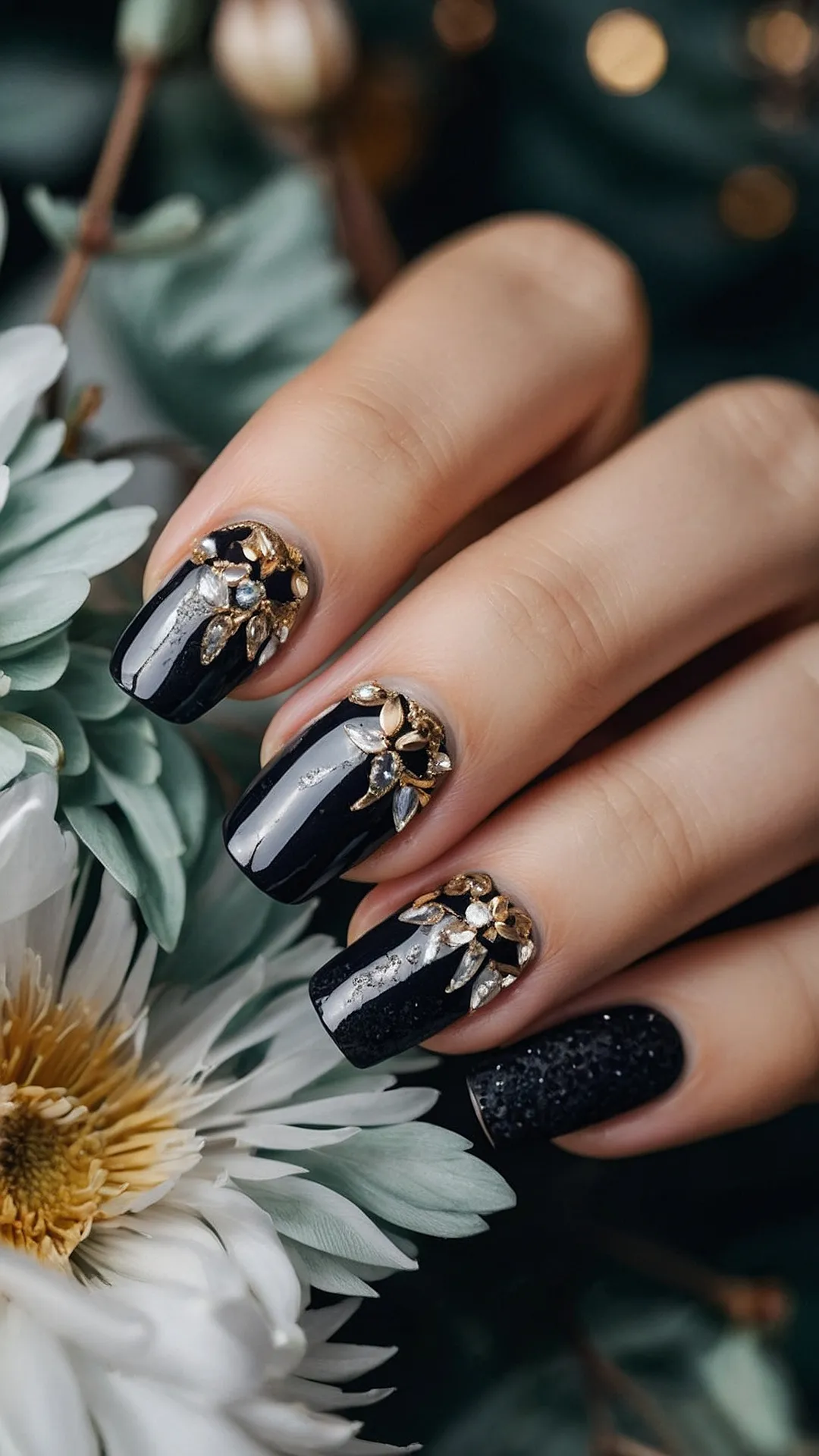 Holiday Glam: 15 Stunning Christmas Glitter Nails Ideas You Can’t Miss ...