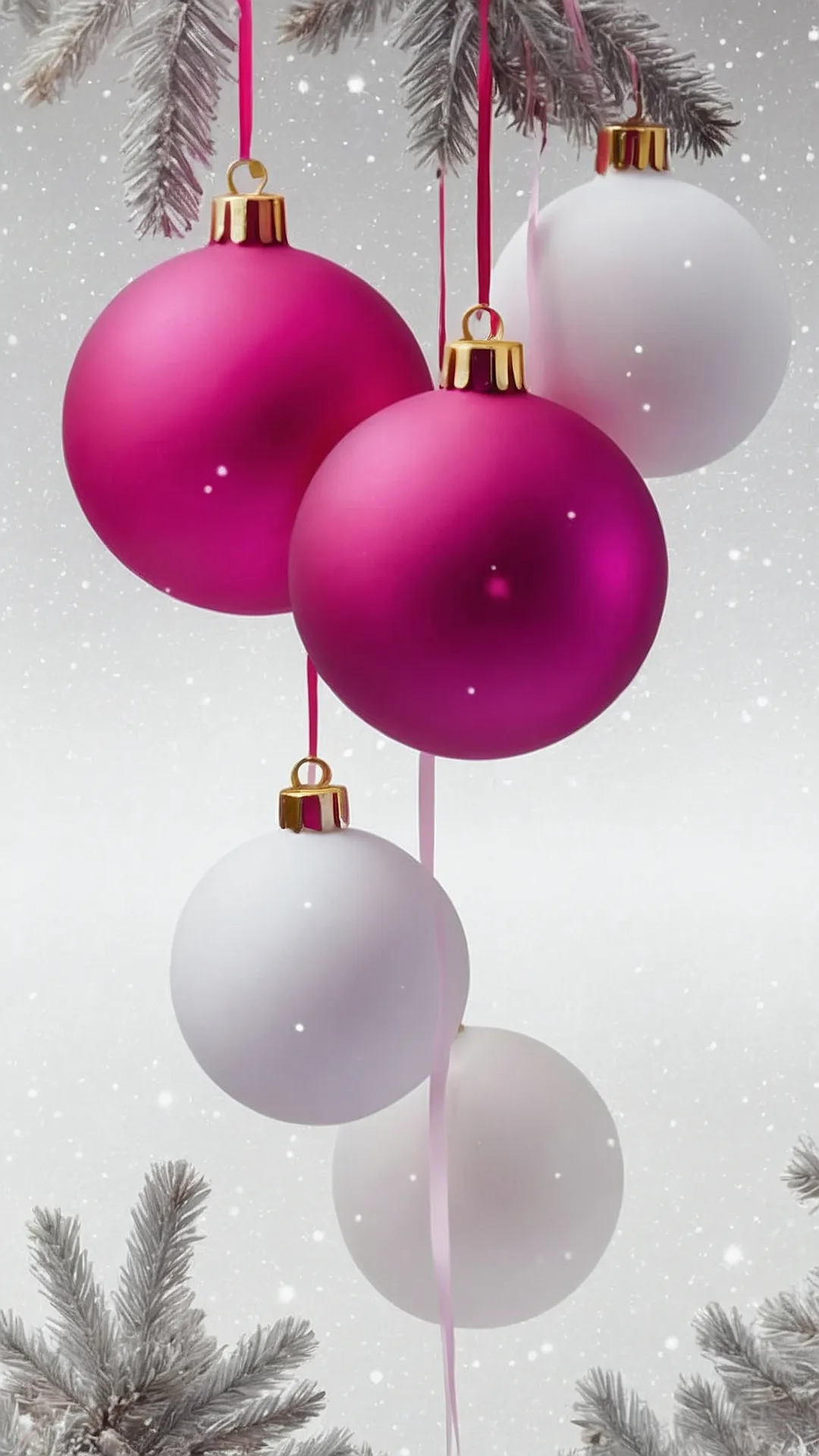 13 Pink Christmas Wallpapers to Spread Cheer on Your Screens ...