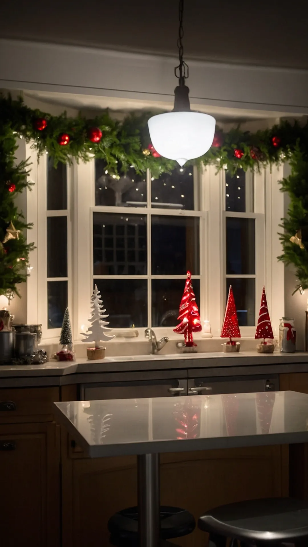 Dashing Through the Decor: 51+ Rustic and Cozy Christmas Kitchen Ideas