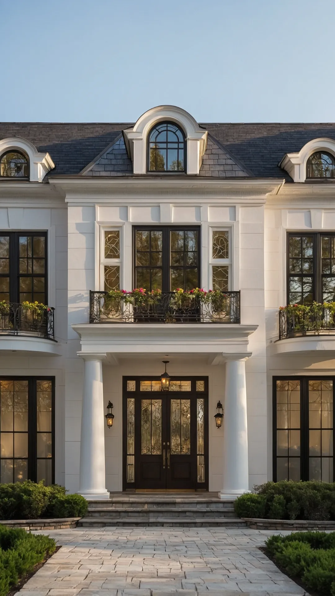 22 Color Inspirations for a Dazzling White House - Cheer Lives