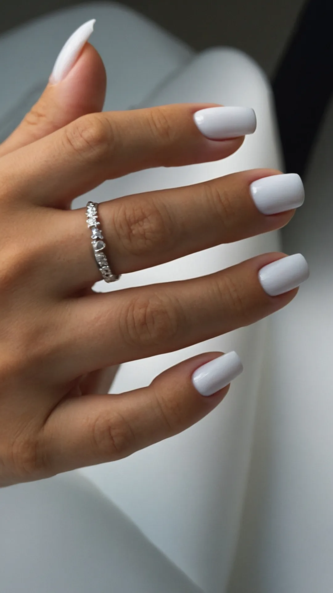 Dive into the Milky Way: 15 Trendy White Nail Ideas - Cheer Lives