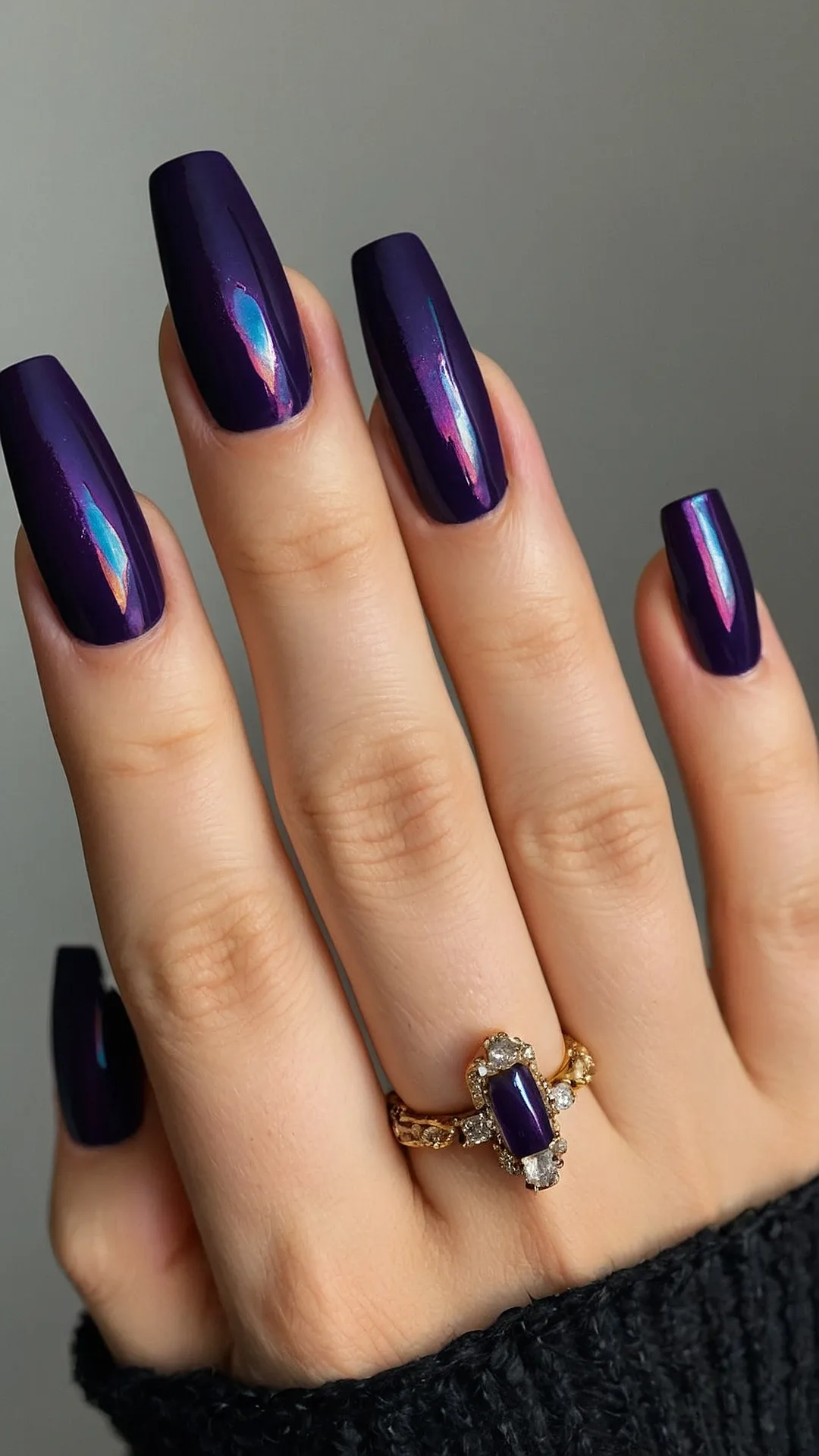 Get Creative with 17 Unique Violet Nail Ideas