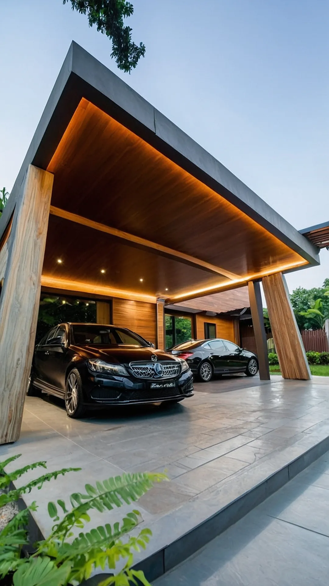 17 Innovative Car Porch Design Ideas for the Modern Homeowner - Cheer Lives